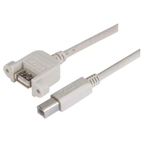 Usb Type A Coupler Female Bulkheadtype B Male 30m Upmab 3m