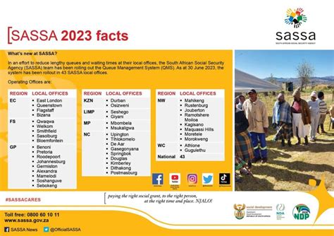 Sassa Aims To Eliminate Long Queues At Its Local Offices Across The
