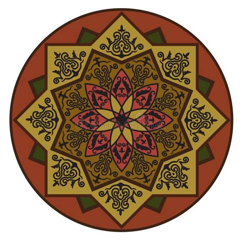 Rosette Pattern03 Stock Vector Illustration Of Leaf 21074075