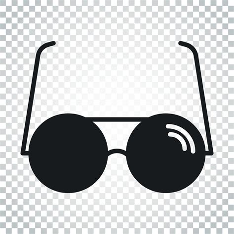 Sunglass Vector Icon Eyewear Flat Illustration Simple Business