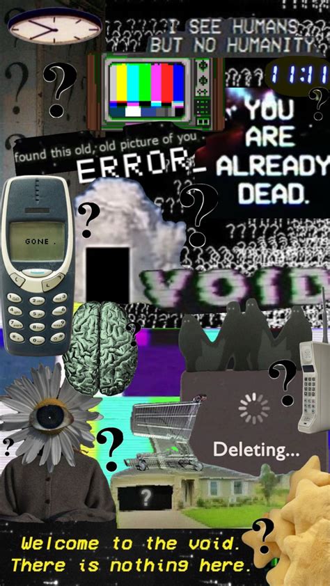 Weirdcore Weird Vibes Woah Wallpaper Question Derealization In