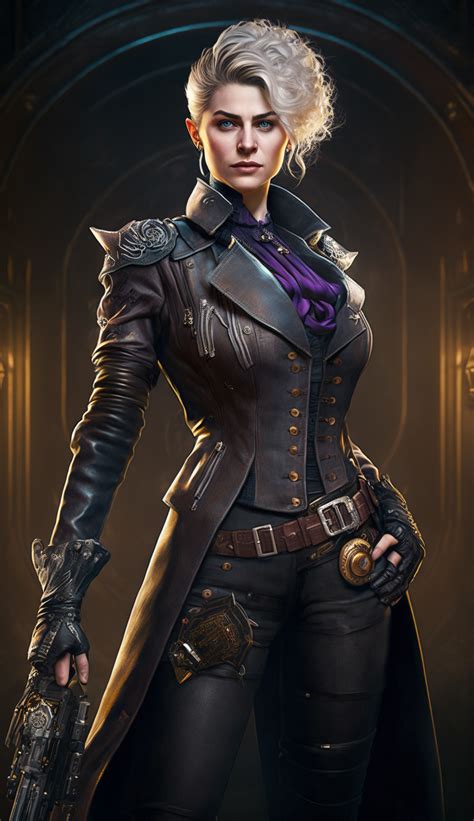 Steampunk Bounty Hunter Steampunk Characters Character Portraits