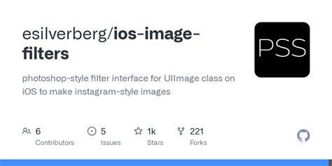 github esilverberg ios image filters photoshop style filter