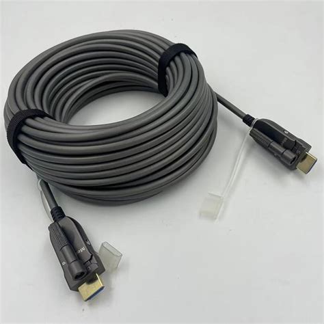 8K Fiber Optic HDMI 2 1 AOC Active Optical Cable Armored AOCFIBERLINK