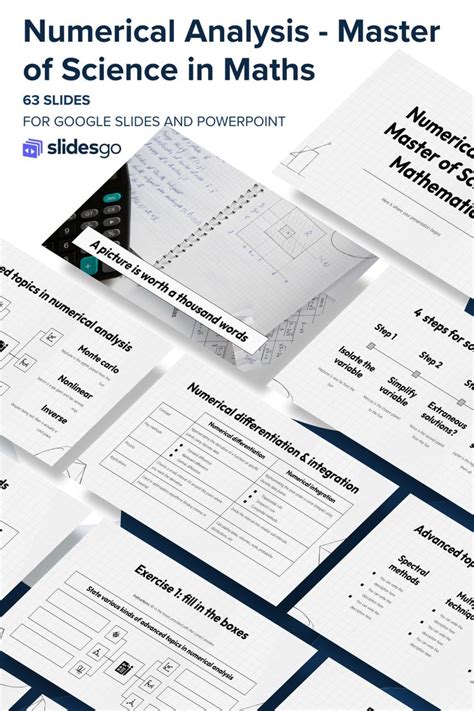 Numerical Analysis Master The Mathematics