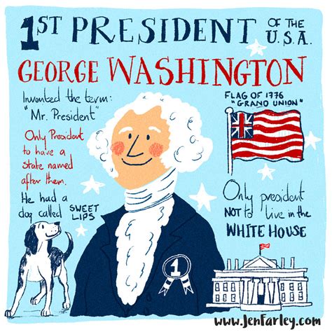 George Washington Illustrated Fabulous Facts Jennifer Farley Picture