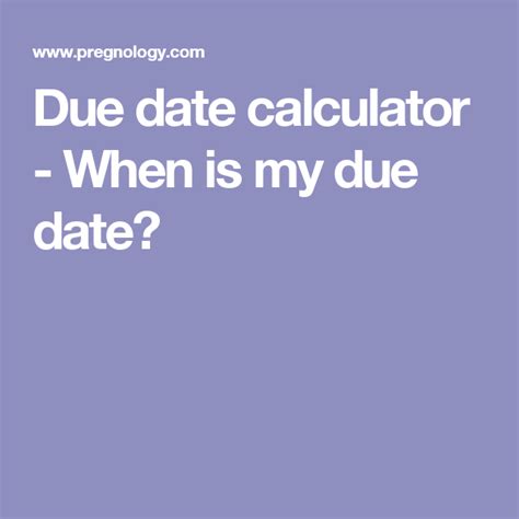 Due Date By Ovulation Date Calculator Kenhac