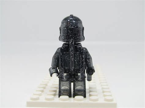 Lego Star Wars Prototype Trans Glitter Black Clone Trooper