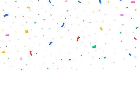 Real Confetti Falling