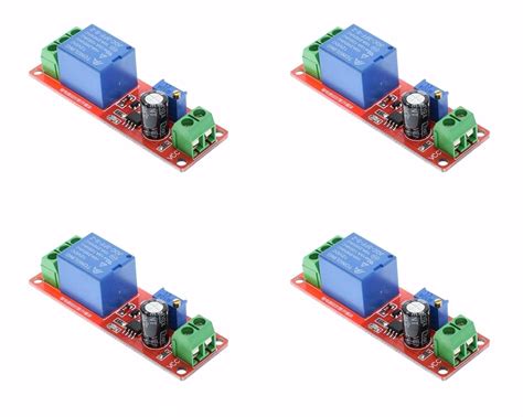 Pc Pro D NE Delay Timer Switch Adjustable V Relay Module Amazon In Industrial