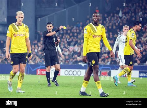 Copenhagen Denmark 02nd Nov 2022 Referee Aliyar Aghayev Seen During