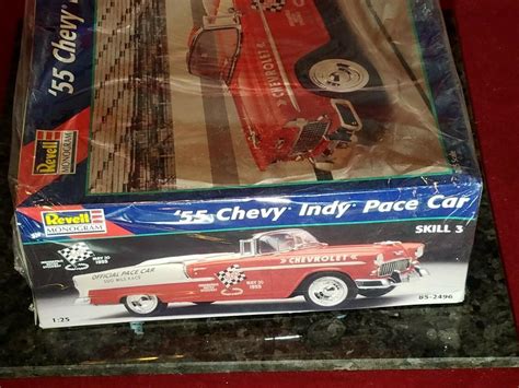 1955 Chevy Indy Pace Car 125 Revell Brand New 1997 Made In The Usa