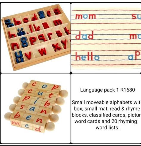 Language Pack 1 Montessoriteachermom
