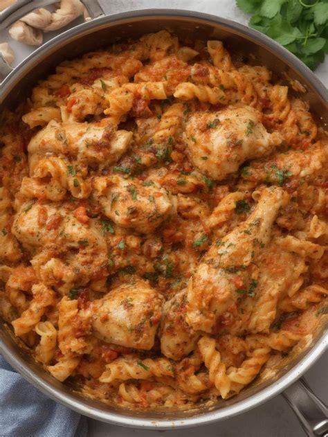 How To Make Creamy One Pan Chicken Pasta In 7 Minutes