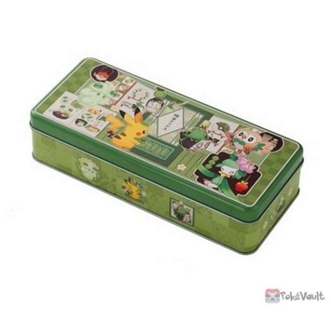 Pokemon Center 2024 Cafe Poltchageist Metal Can With Cookies