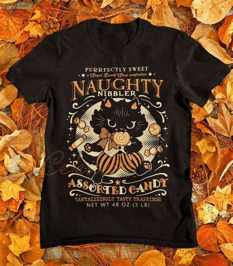 Naughty Nibbler Assorted Candy Shirt Sugar Bunny Shop