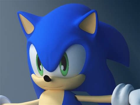 Sonic Rigged 3d Model Rigged Cgtrader