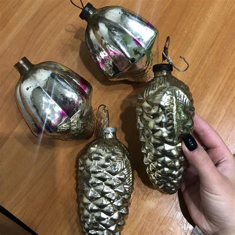 Старинные новогодние игрушки 30 х 50 х годов — ціна 1000 грн у каталозі Новорічні іграшки