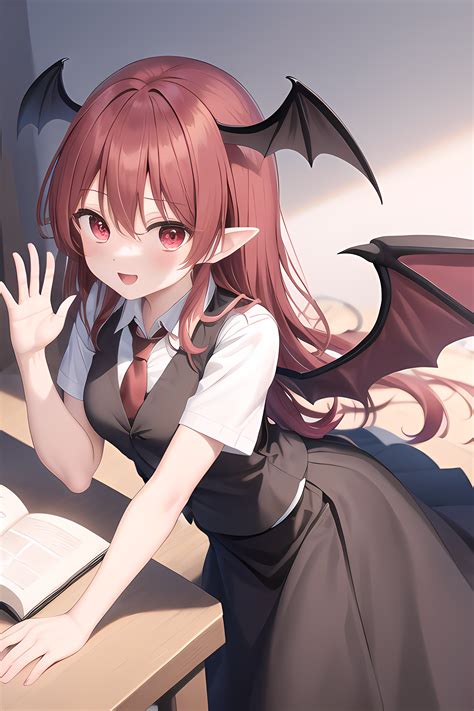 Koakuma Touhou Generated By Kaeshiro Aibooru