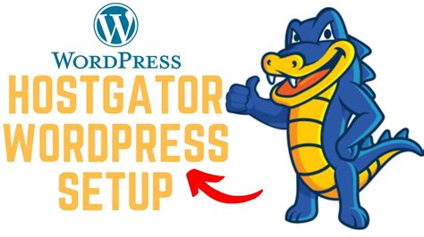 How To Setup Wordpress On Hostgator Updated Tutorial 2023 Youtube