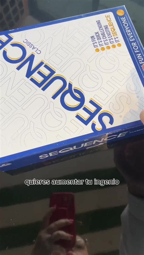 Juego De Mesa Goliath Sequence Classic Trilingual 3 Meses Sin Interés