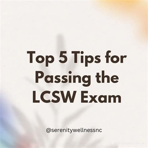 Preparing For The Lcsw Exam Youve Got This 💪 Here Are 5 Must Know Tips To Help You Pass With