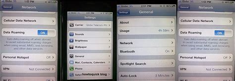 Iphone 4s Wifi Tethering Use As Personal Hotspot And 3g Mms Internet Settings For Globe Smart