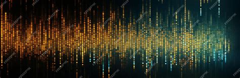 Premium Photo Use Binary Code 0s And 1s Arranged In A Matrix Pattern