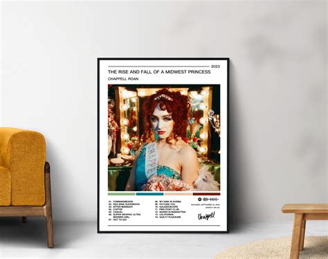 Chappell Roan The Rise And Fall Of A Midwest Princess Album Poster