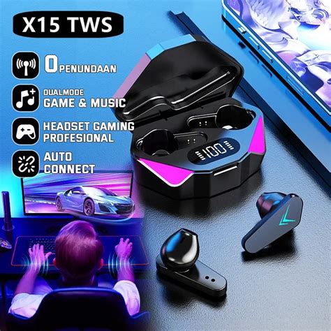 Tws 무선 블루투스 헤드폰 커플 이어폰 터치 노이즈 캔슬링 이어버드 Hd 스테레오 스포츠 방수 게이밍 헤드셋 신제품