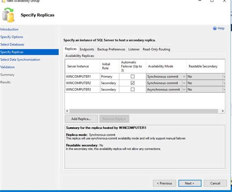 setting up a sql server 2016 always on availability group jim salasek