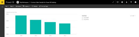 Solved Horizontal Slicer With Dates Displaying As Vertica