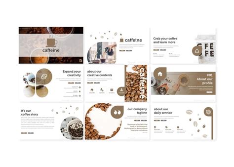 Caffeine Powerpoint Template Design Template Place