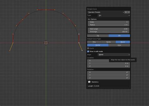 Creating Half Bezier Circle Modeling Blender Artists Community