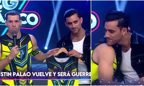 Patricio Parodi Sorprendió A Austin Palao Con Efusivo Abrazo “lo