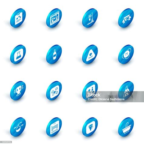 화학 물질을 온라인으로 설정 테스트 튜브 플라스크 화재 전자 비늘 방독면 프로판 가스 탱크 분자 및 삼각형 경고 독성 아이콘