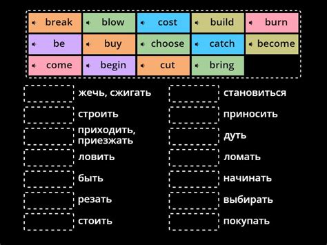 1st Form-Russian word - Match up