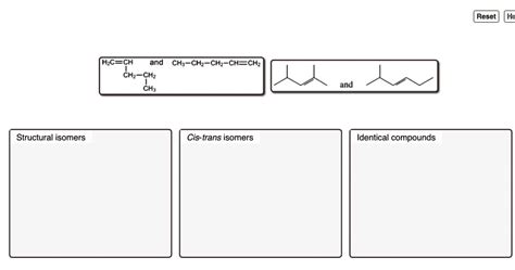 Structural isomers H2C=CH and CH3-CH2-CH2-CH=CH2 CH2-CH2CH3 and Cis ...