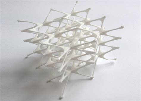 Chair By Lilian Van Daal Replaces Upholstery With 3d Printed Structure