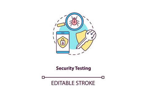 Security Testing Concept Icon