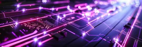 Premium Photo Cybernetic Pulse Abstract Digital Networks And Electronic Circuits A Vision Of