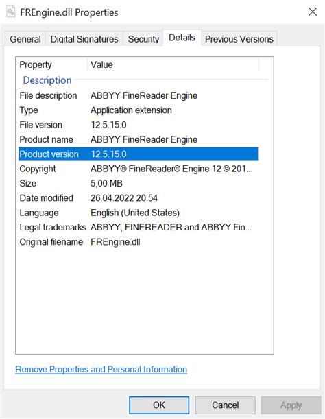 How To Detect Which Version Of Finereader Engine Is Installed Help Center