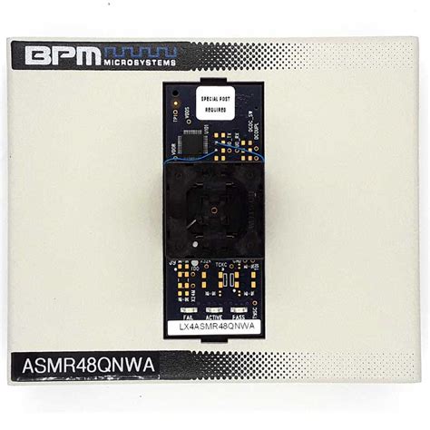 fasmr48qnwa socket card bpm microsystems device programming systems