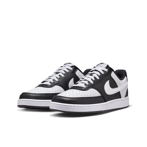 Zapatillas Nike Court Vision Low Next Nature Negros Y Blancos Atleet