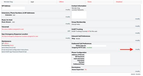 Creating An Extension Only Calls Phone And Disabling A User Onsip Support