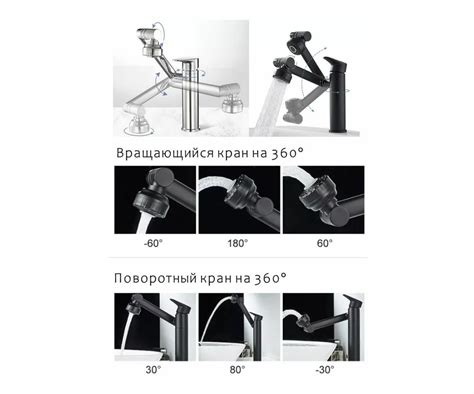 Смеситель трансформер для раковины умывальника кухни ванной мойки ...
