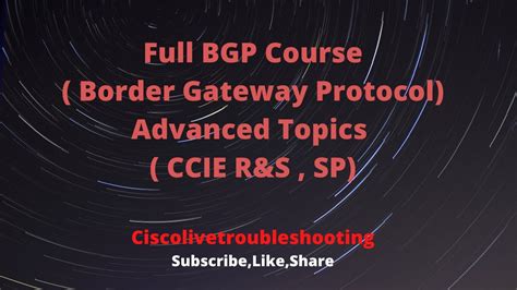 bgp border gateway routing protocol ccie rands basics to advance level path attributes