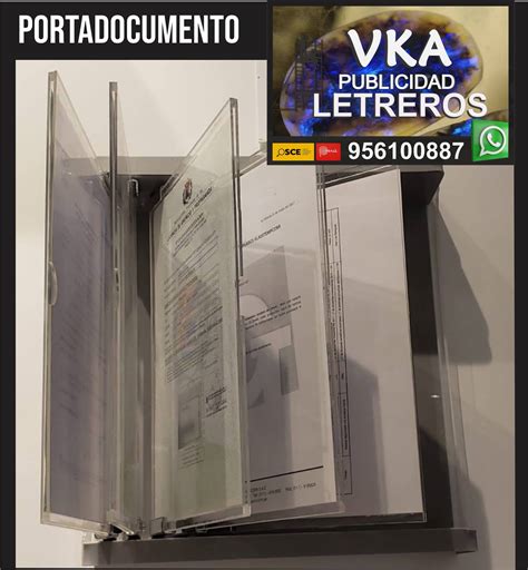 Vka Publicidad Sac Portadocumentos Portalicencias Porta Afiches
