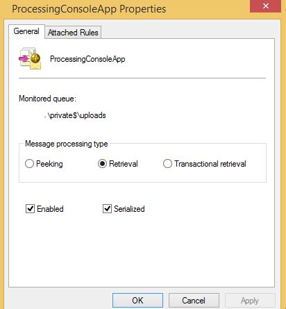 Message Queue MSMQ Trigger Is Not Firing To Execute Console App In