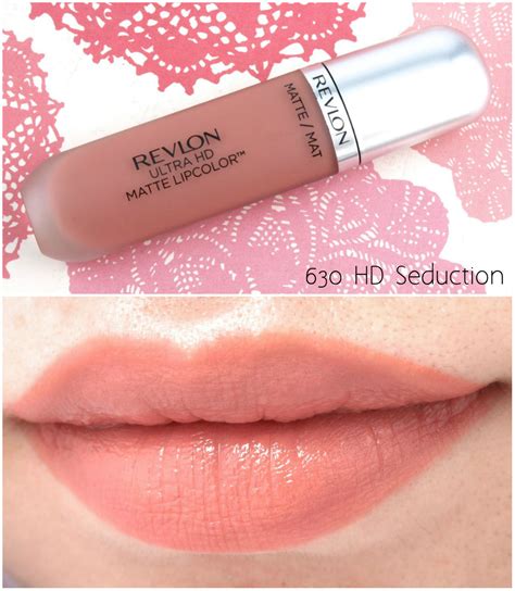 Revlon Ultra Hd Matte Lipcolor In Passion Seduction And Temptation Review And Swatches
